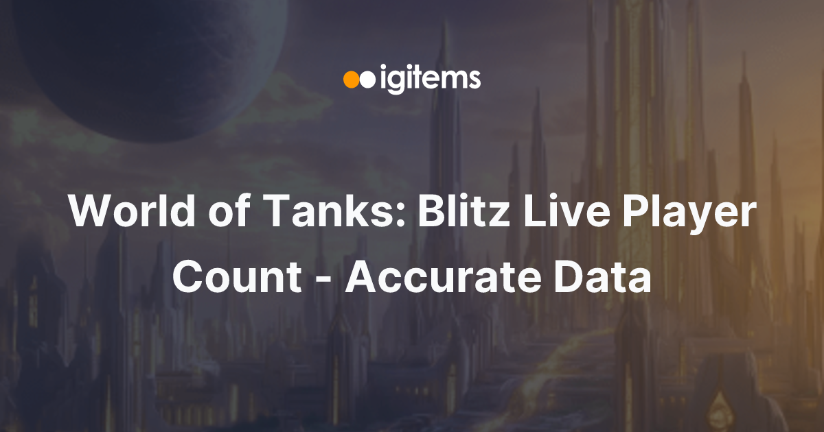 World of Tanks: Blitz Live Player Count - Accurate Data