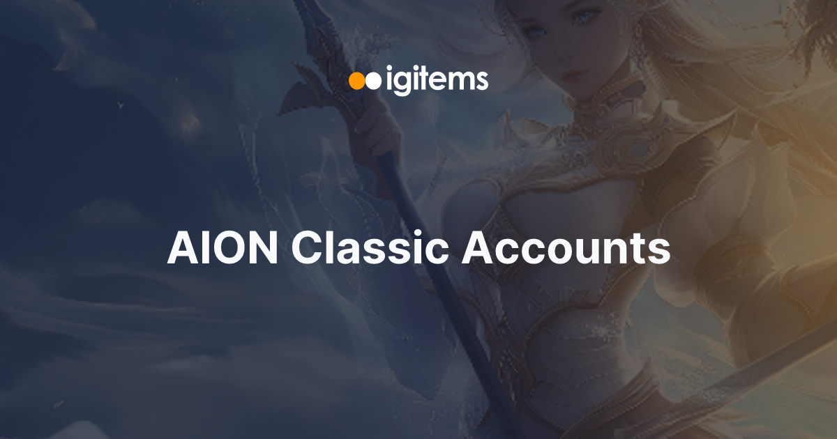 Buy AION Classic Accounts - High-Level Characters at igitems