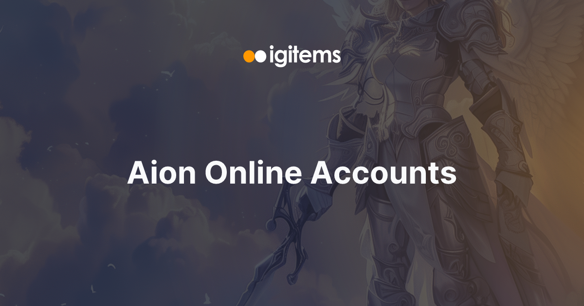 Aionオンラインアカウント購入 - 高レベルキャラクターがigitemsで利用可能 | igitems