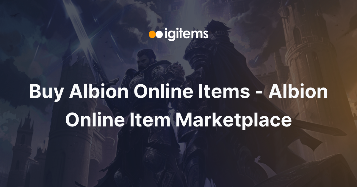 在线购买阿尔比恩物品 - 出售的阿尔比恩物品 | igitems