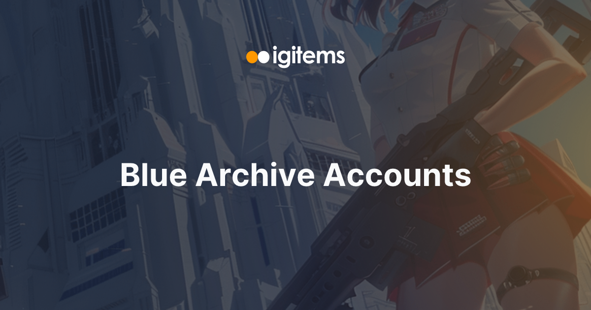 Dominer akademiet med Premium Blue Archive-konti fra igitems | igitems