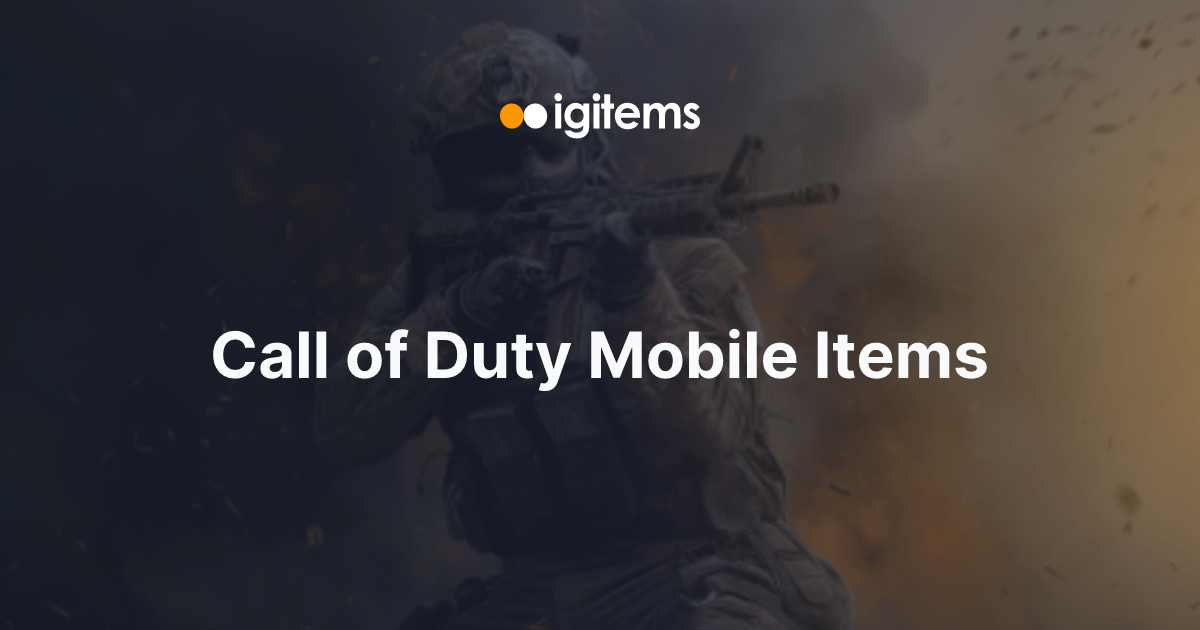 Buy Call of Duty Mobile Items - Rare & Exclusive In-Game Assets