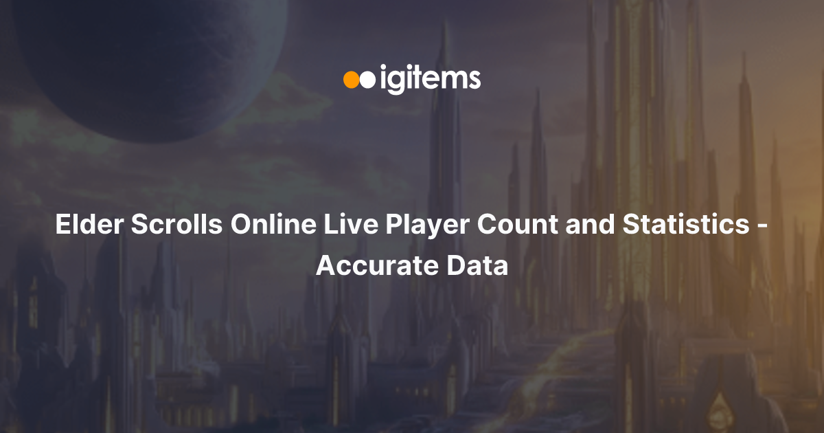 Elder Scrolls Online Live Player Count and Statistics - Accurate Data