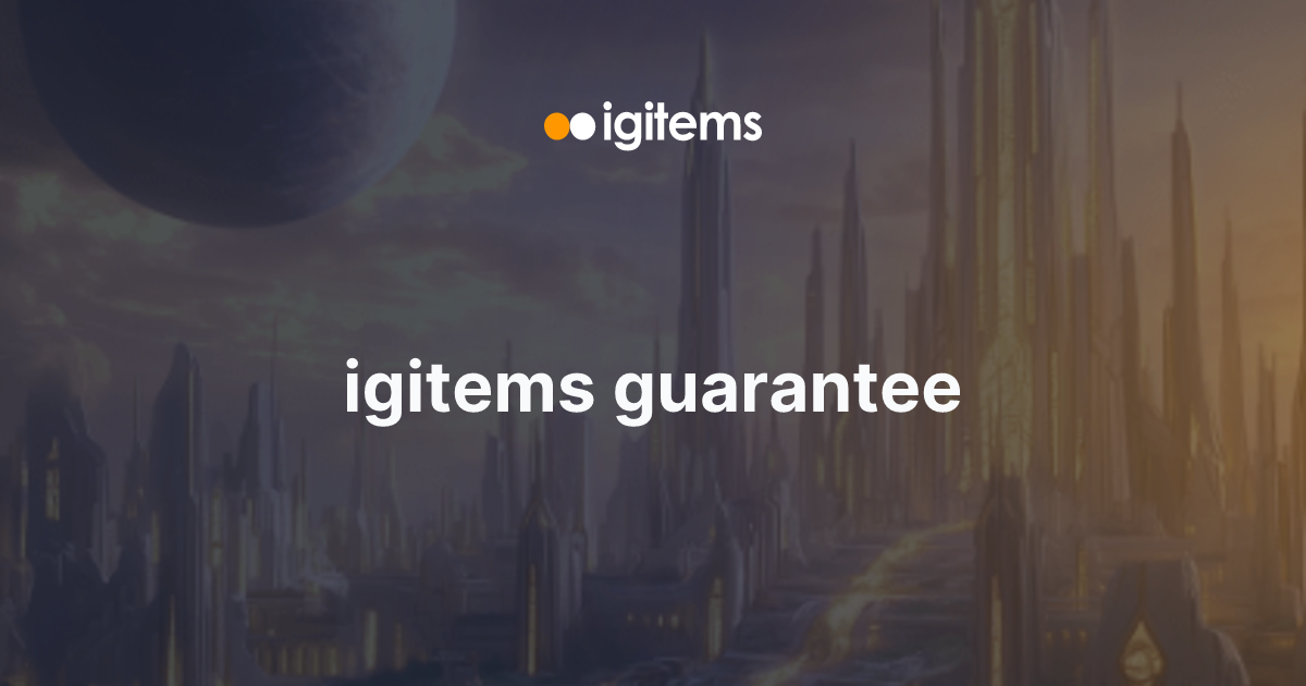 igitems guarantee | igitems