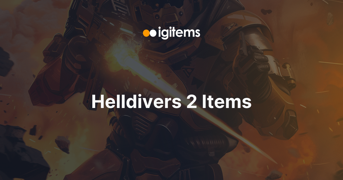 Compra artículos de Helldivers 2: supercréditos, medallas y más | igitems