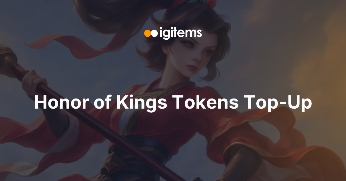 Buy Honor of Kings Tokens - HoK Tokens Top-Up