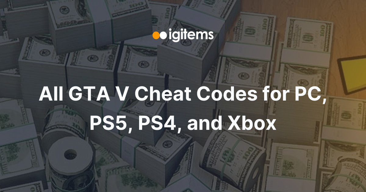 All GTA V Cheat Codes for PC, PS5, PS4, and Xbox