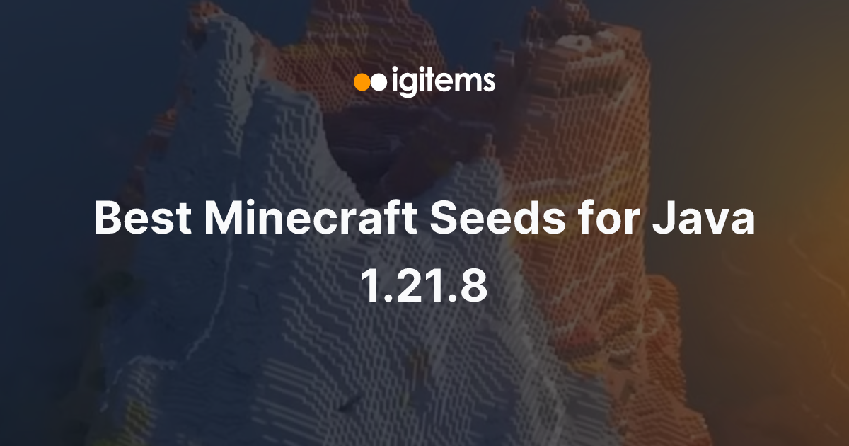 Best Minecraft Seeds for Java 1.21.8