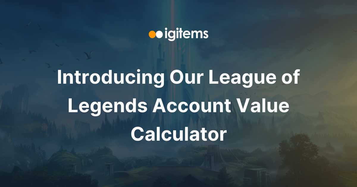 Introducing Our League of Legends Account Value Calculator