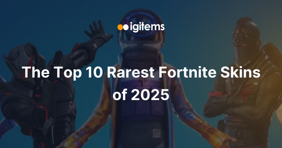 The Top 10 Rarest Fortnite Skins of 2025