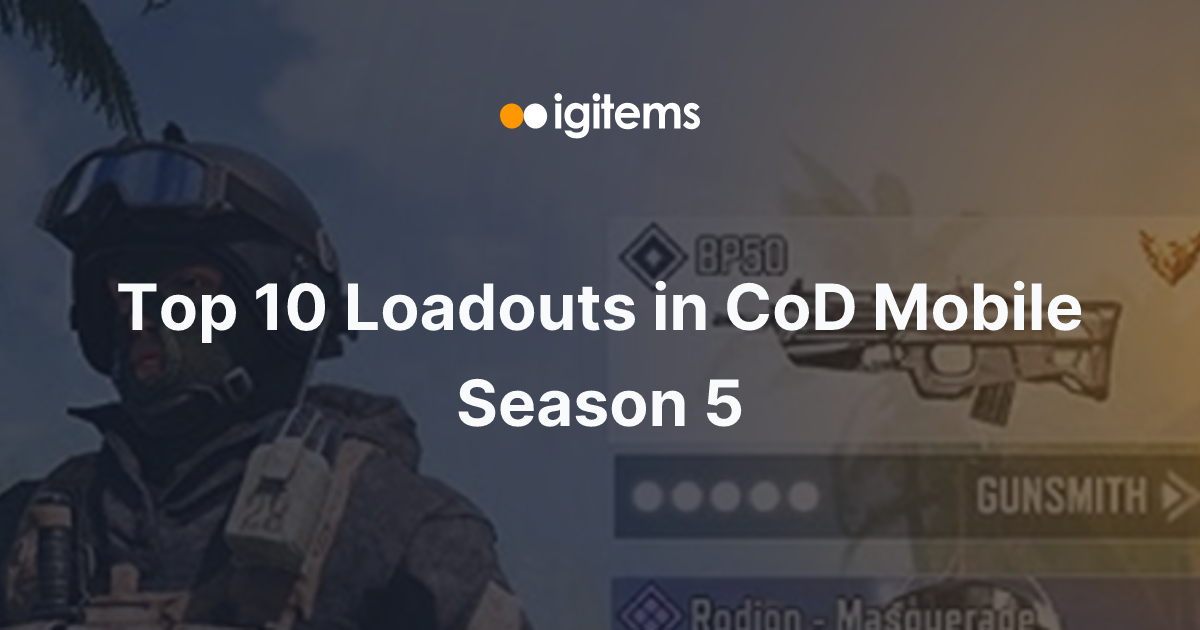 Top 10 Loadouts in CoD Mobile Season 5