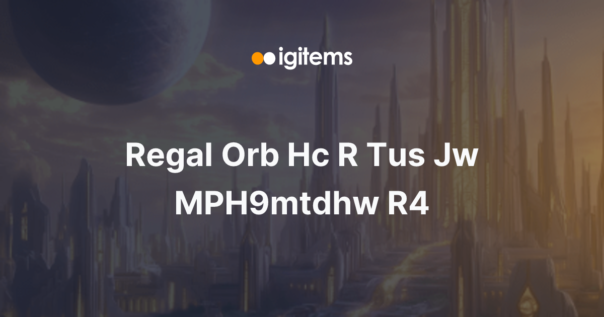 Regal Orb HC | igitems