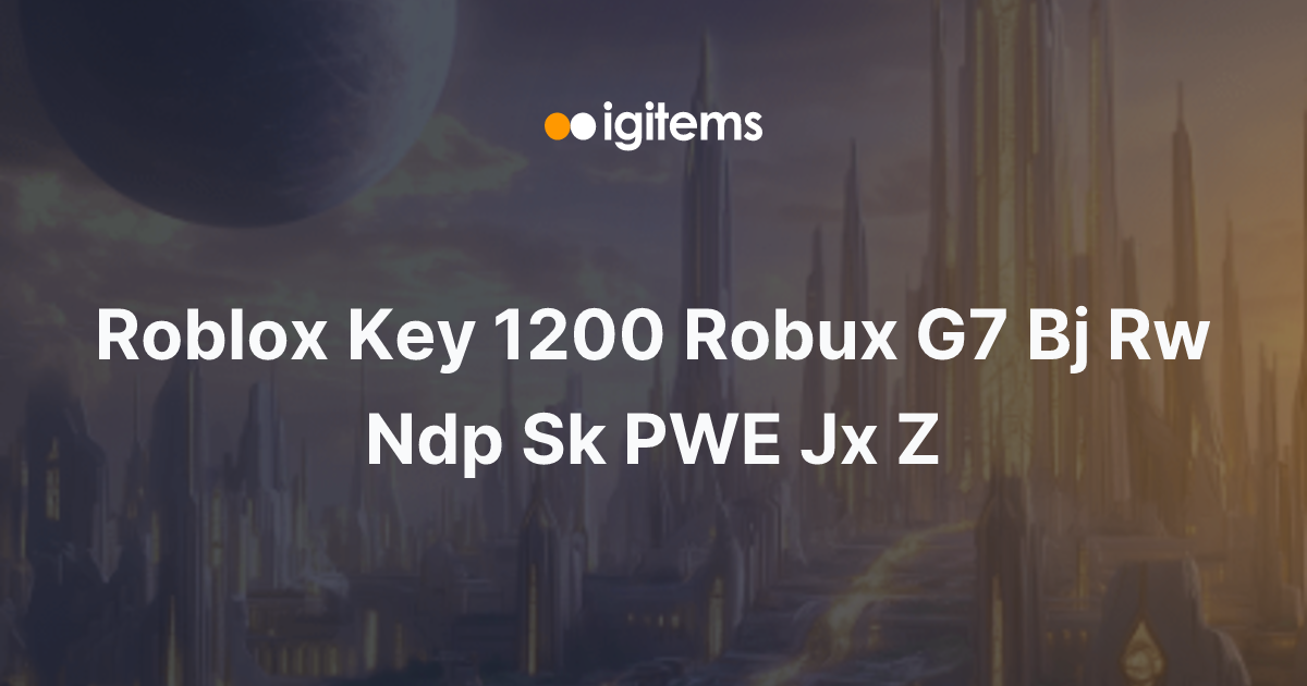 1200 Robux | igitems