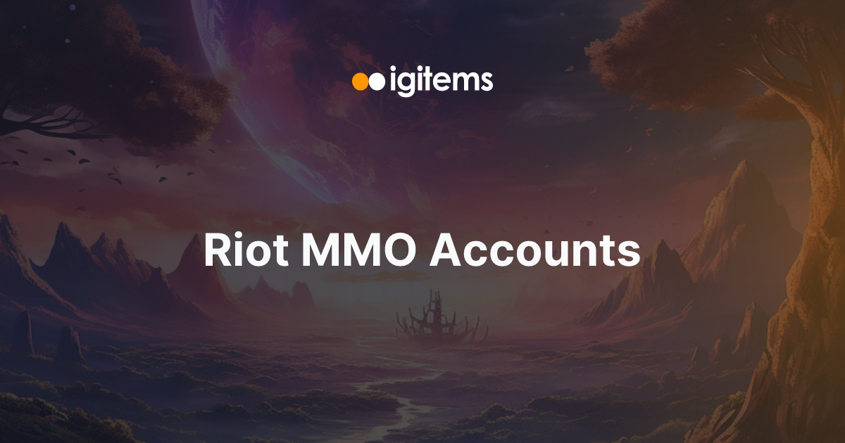 Riot MMO Accounts for Sale - Instant and Safe