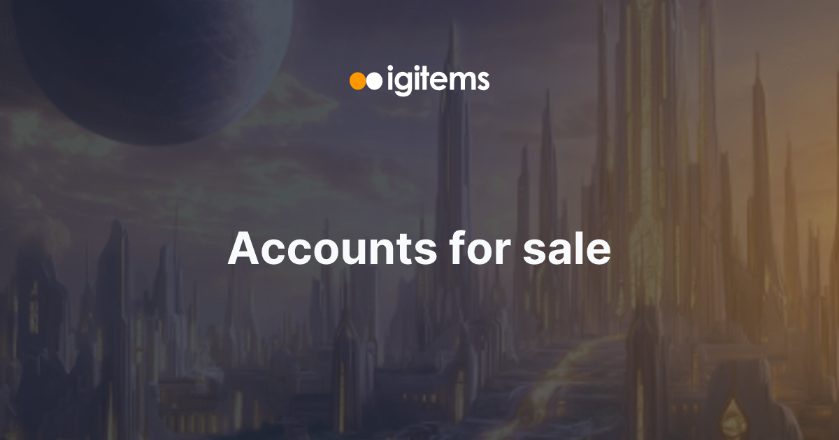 Accounts for sale | igitems