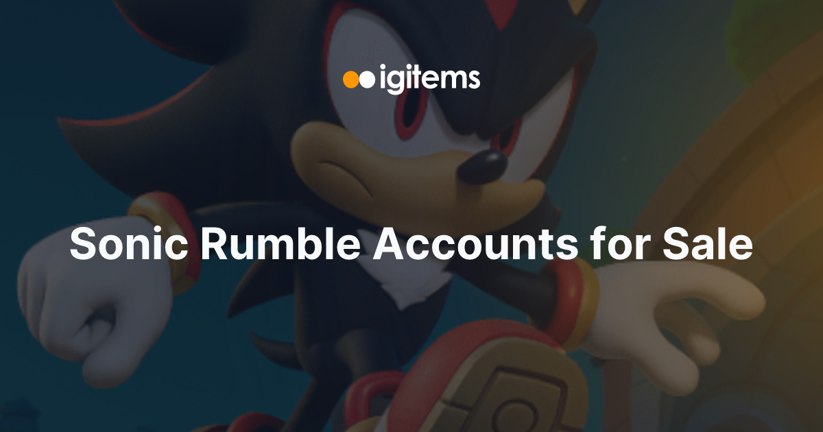 Sonic Rumble Accounts for Sale - Instant Delivery
