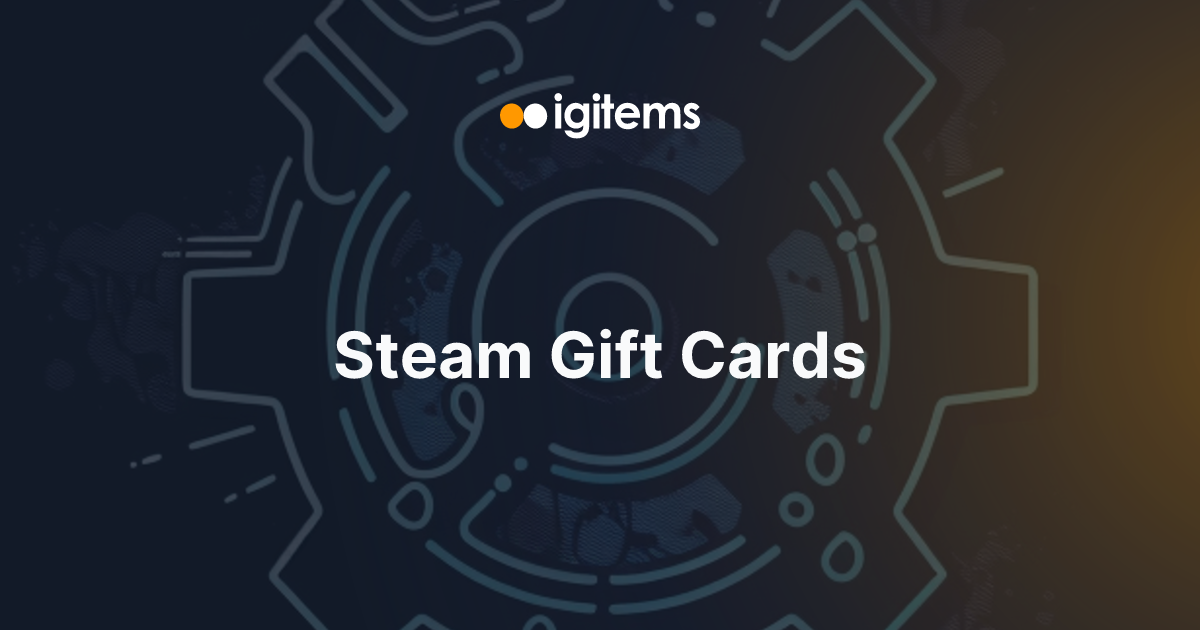 Buy Discounted Steam Gift Cards - Steam Wallet Codes